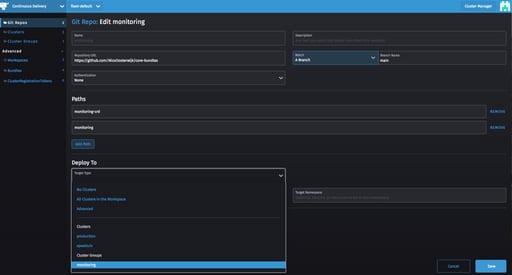 Setting up Fleet - Continuous Delivery with Rancher